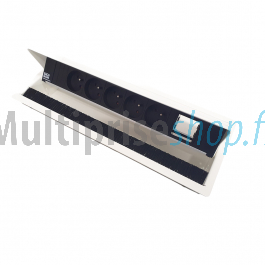 Bachmann Coni, 5 prises et 1 module personnalisable, blanc ...