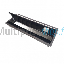 Bachmann Coni, 5 prises et 1 module personnalisable, anthracite ...